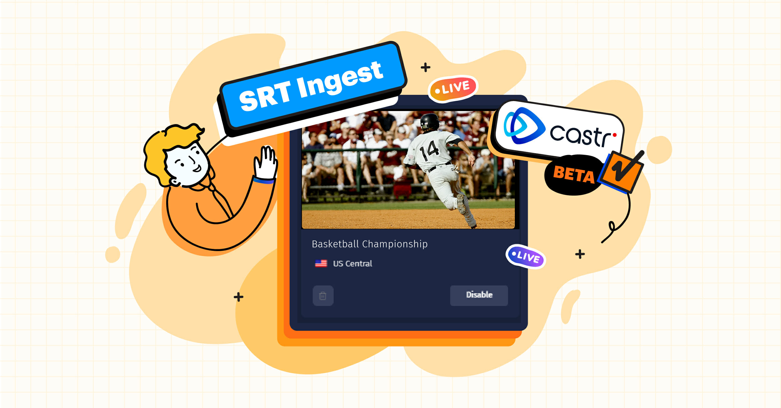 Castr Now Supports SRT Streaming to Improve Stream Stability! - Castr's ...