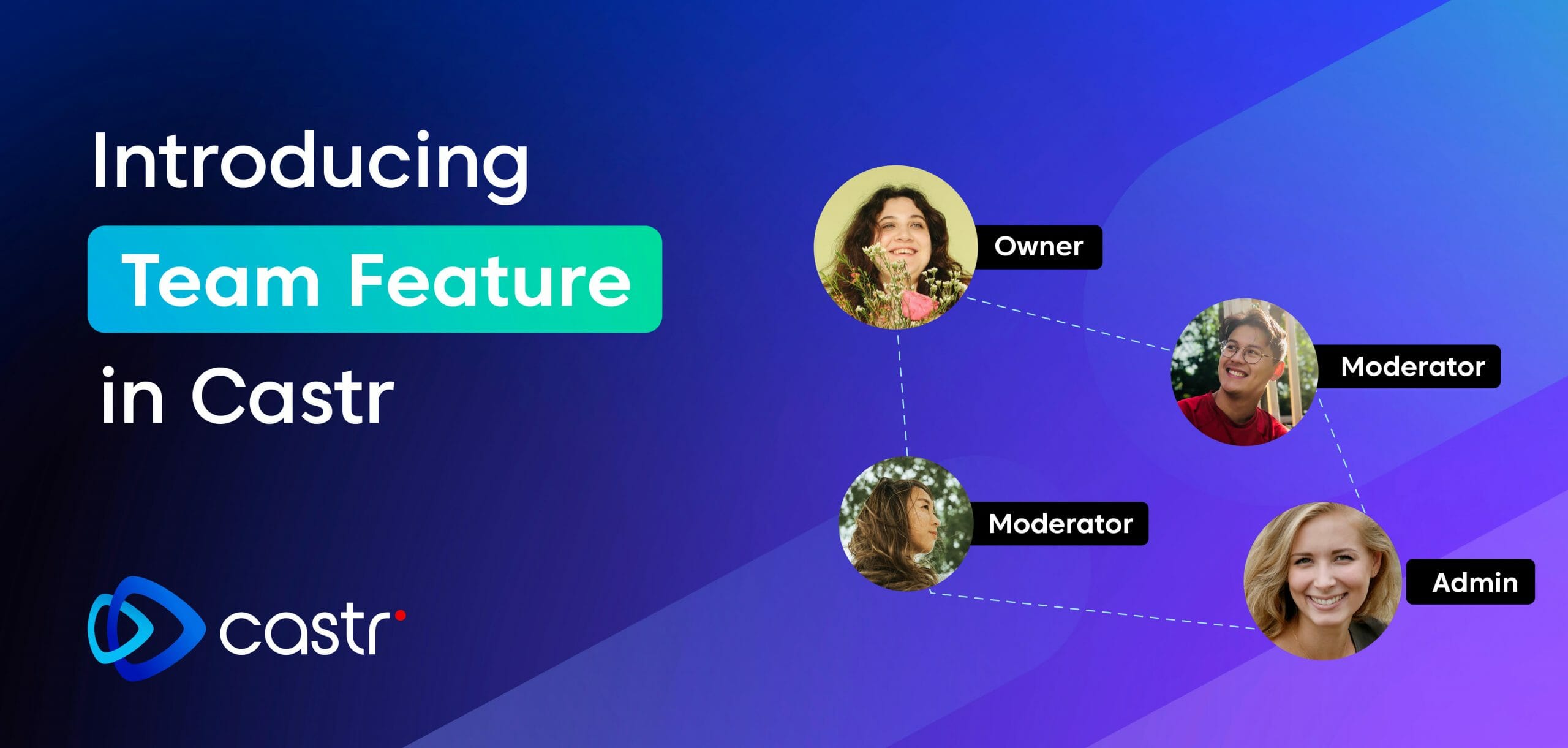 Collaborative Live Streaming is Here! Introducing the All-new Team Feature in Castr - Castr's Blog
