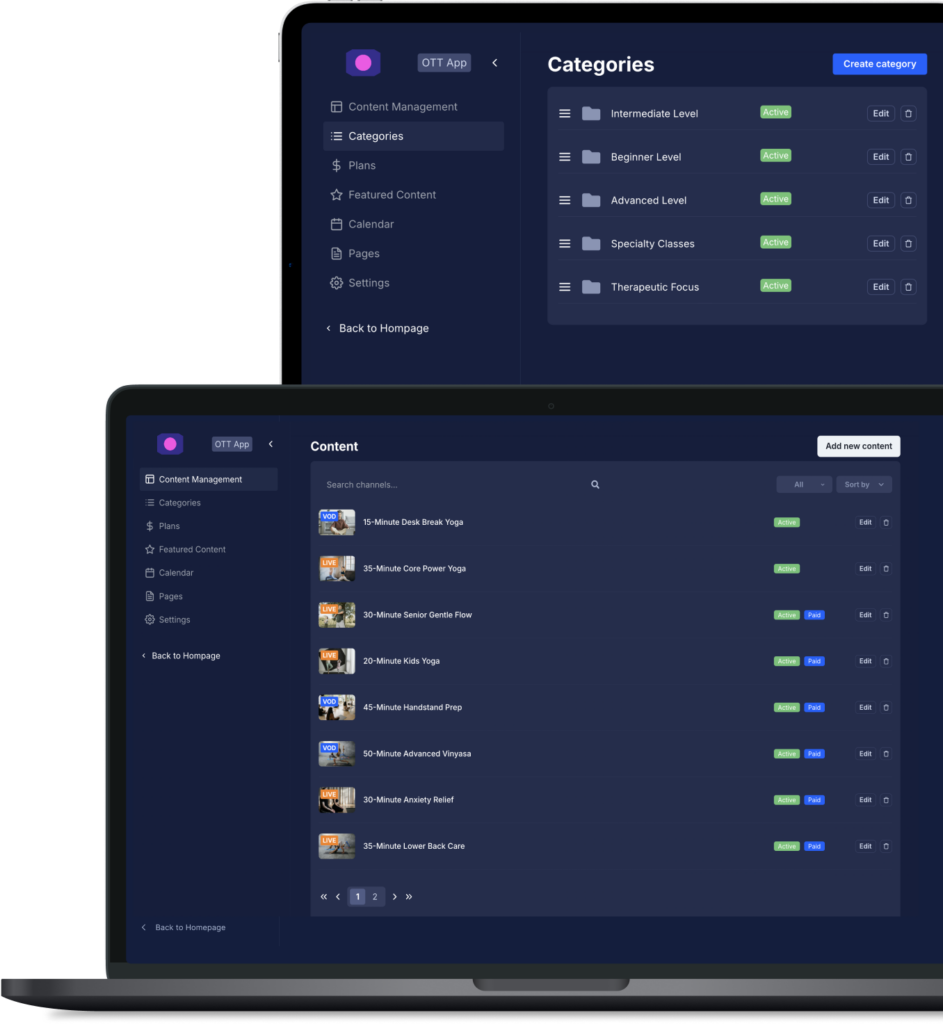 White Label OTT Platform For Live Video Streaming - Castr